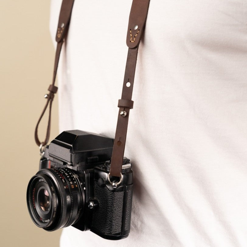 Leather Camera Strap | Adjustable Length To Suit – The Loyal Workshop